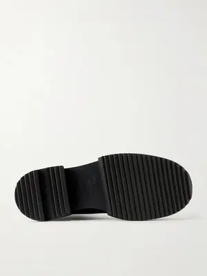 Rick Owens Beatle Leather Chelsea Boots