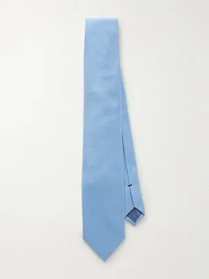 TOM FORD 7cm Silk-twill Neck Tie - Blue