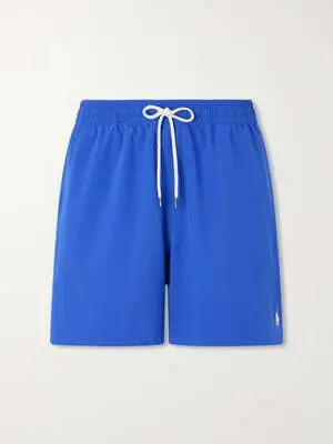 Polo Ralph Lauren Traveler Straight-leg Recycled Swim Shorts - Blue