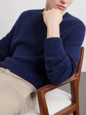 Massimo Alba Bruce Alpaca-blend Crewneck Sweater
