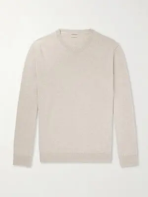 Massimo Alba Ares Cashmere And Alpaca-blend Sweater - Neutrals