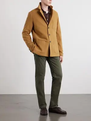Massimo Alba Baglietto Virgin Wool Overshirt