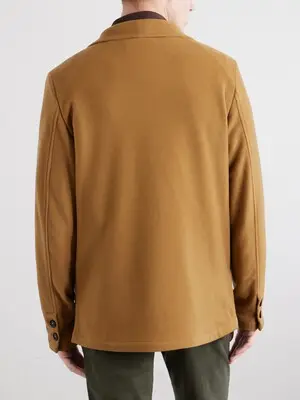 Massimo Alba Baglietto Virgin Wool Overshirt