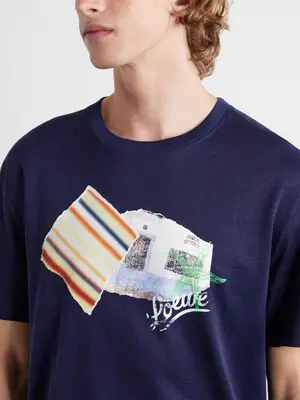 Loewe Paula's Ibiza Patch-appliqué Cotton-blend Jersey T-shirt