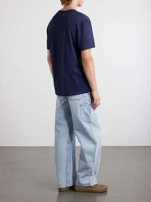 Loewe Paula's Ibiza Patch-appliqué Cotton-blend Jersey T-shirt