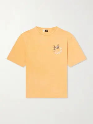 Loewe Paula's Ibiza Printed Cotton-jersey T-shirt - Orange