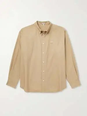 Loewe Anagram-embroidered Cotton Shirt