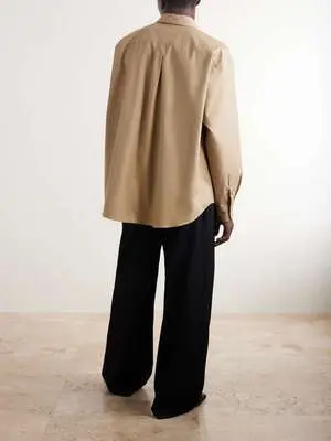 Loewe Anagram-embroidered Cotton Shirt