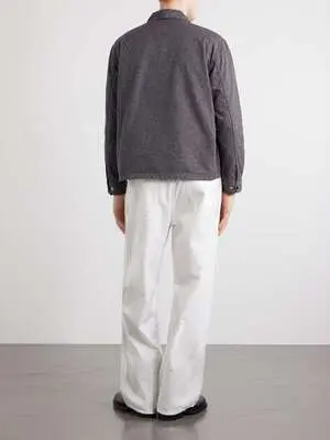 FULLCOUNT Mock Twist Denim Zip-up Jacket