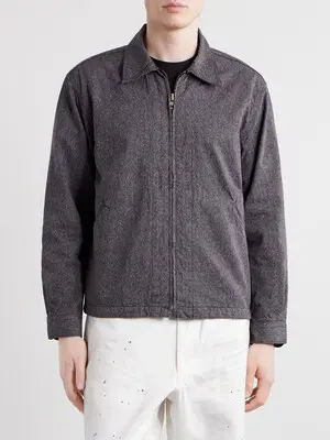 FULLCOUNT Mock Twist Denim Zip-up Jacket