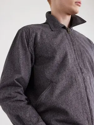 FULLCOUNT Mock Twist Denim Zip-up Jacket