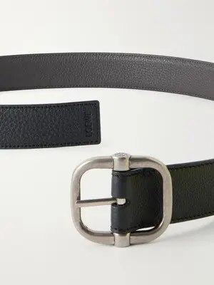 Loewe 3.5cm Reversible Full-grain Leather Belt