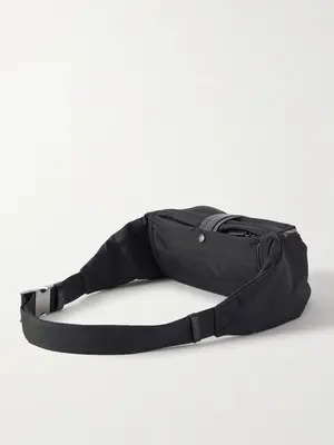 CHRISTIAN LOUBOUTIN Nox Leather-trimmed Nylon Belt Bag