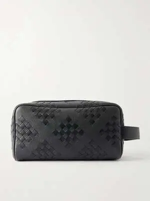Bottega Veneta Intrecciato Diamonds Leather Pouch
