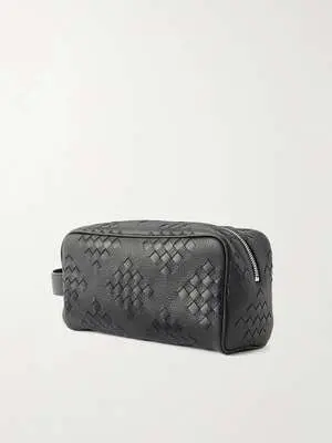 Bottega Veneta Intrecciato Diamonds Leather Pouch