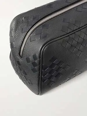 Bottega Veneta Intrecciato Diamonds Leather Pouch
