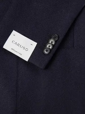 Caruso Aida Wool And Cashmere-blend Twill Blazer