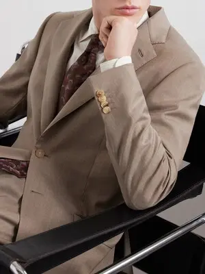 Caruso Norma Wool Suit Jacket