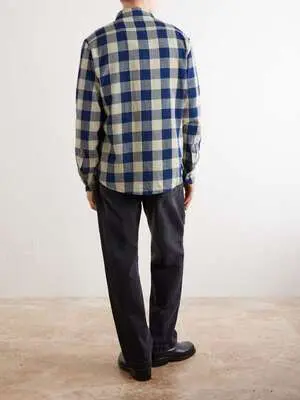 Barena Venezia Checked Cotton-twill Shirt