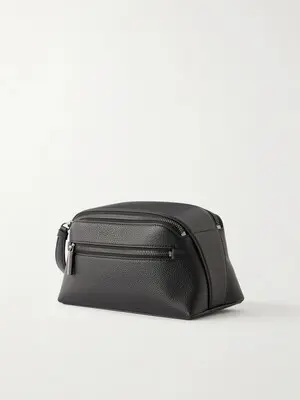 CHRISTIAN LOUBOUTIN Canopy Logo-embossed Leather Pouch