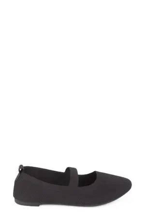 Tahari Ambrosia Knit Mary Jane Flat - Black
