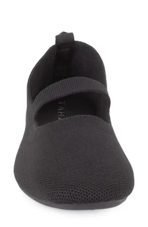 Tahari Ambrosia Knit Mary Jane Flat - Black