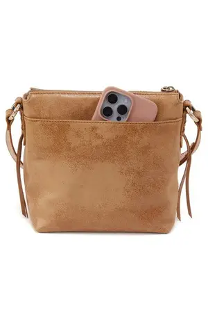 Hobo Expedition Leather Crossbody Bag