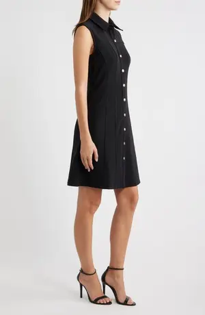 Maggy London Sleeveless Shirtdress