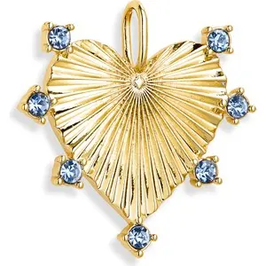 THE SIS KISS Grove Heart Charm
