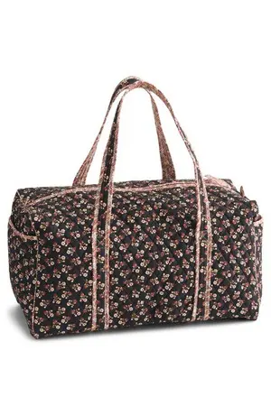 VERA BRADLEY Large Original Quilted Duffle Bag