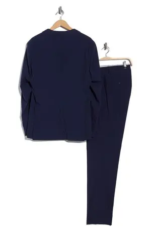 BOSS Huge Slim Fit Stretch Wool Blend Suit