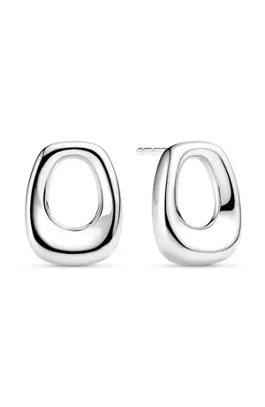SIF JAKOBS JEWELLERY Borsa Parvus Rhodium Earrings - 925 Sterling Silver