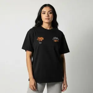 THE WILD COLLECTIVE Washington Commanders Mineral Washed Crewneck T-shirt - Black
