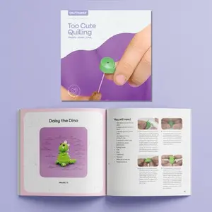 CRAFT MAKER Too Cute Quilling Mini Friends Diy Kit