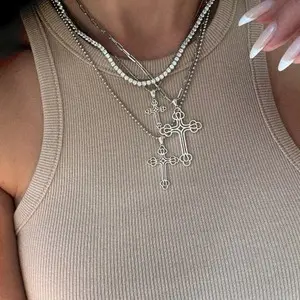 LENI JAMES The Billie Cross Pendant