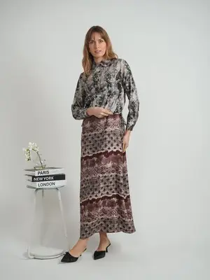 THE NORWAY CLUB Woven Maxi Jumper
