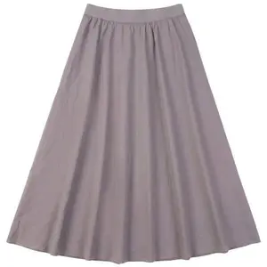 RED MYTH Midi Gauze Skirt - Stone