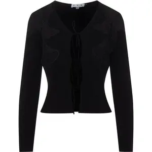 E.U.X. EXCLUSIVE Knit Lace Cardigan