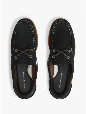 Tommy Hilfiger Suede Boat Shoes