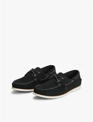 Tommy Hilfiger Suede Boat Shoes