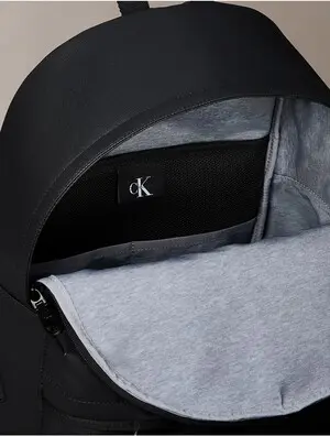 Calvin Klein Textured Mix Flap Backpack