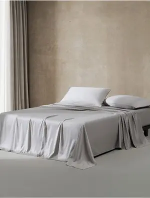 Calvin Klein Pearl Edge Cotton Sateen Sheet Set