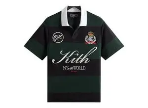 Kith Jacquard Towel Terry Ray Polo Shirt