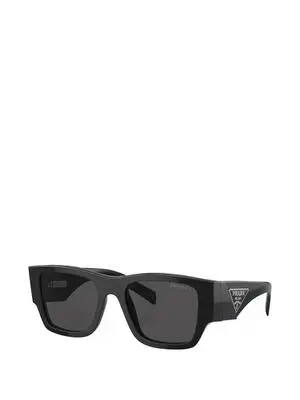 Prada Geometric Frame Sunglasses