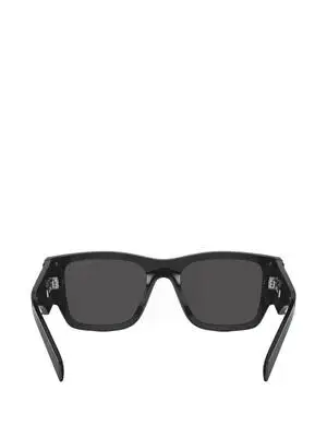 Prada Geometric Frame Sunglasses