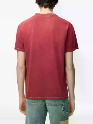 Loewe Regular-fit Cotton T-shirt - Red