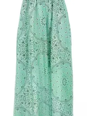 MC2 SAINT BARTH Zucky Bandana Print Maxi Dress