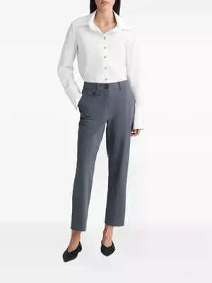 Anna Quan Juliette Button-detail Trousers