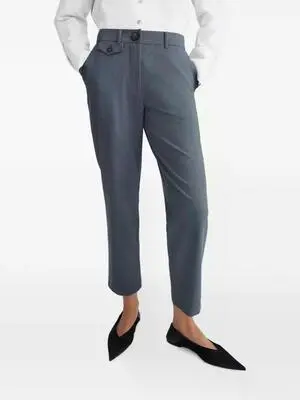 Anna Quan Juliette Button-detail Trousers