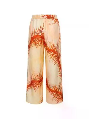 F.R.S FOR RESTLESS SLEEPERS Coral Print Drawstring Trousers